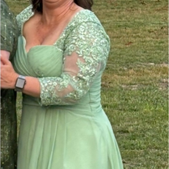 Dresses | Sage Green Mother Of The Bridebridegroom Dress | Poshmark
